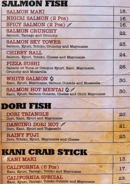 Menu at My Kitchen restaurant, Bandung, Jl. Puyuh Dalam II No.49