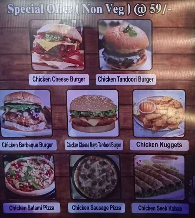 Menu of R Cafe, Bhayandar, Mumbai