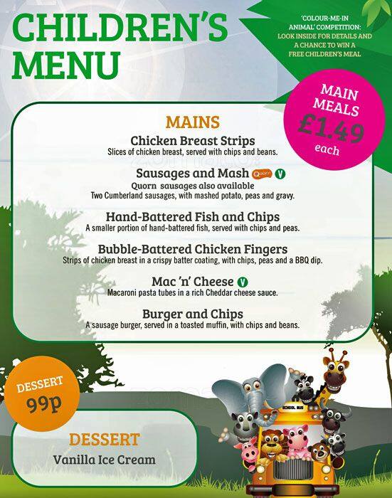 Menu at Sutton Arms pub & bar, Hornchurch, 14-16 Station Ln