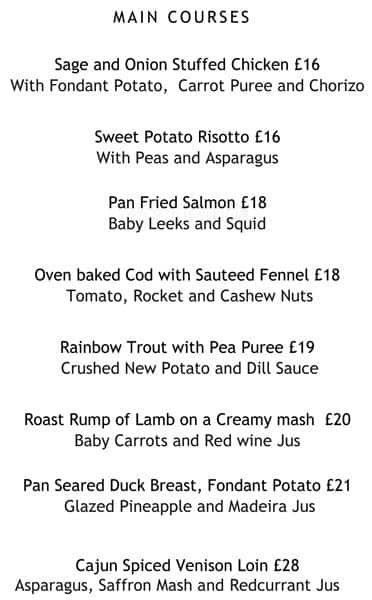 Menu at DoubleTree by Hilton - Dartford Bridge pub & bar, Dartford