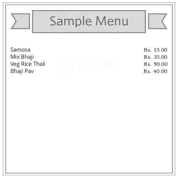 Menu of Sai Cafe, Porvorim, Goa