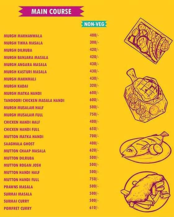 Menu at Punjabi Rasoi, Pimpri-Chinchwad, Datta Mandir Rd