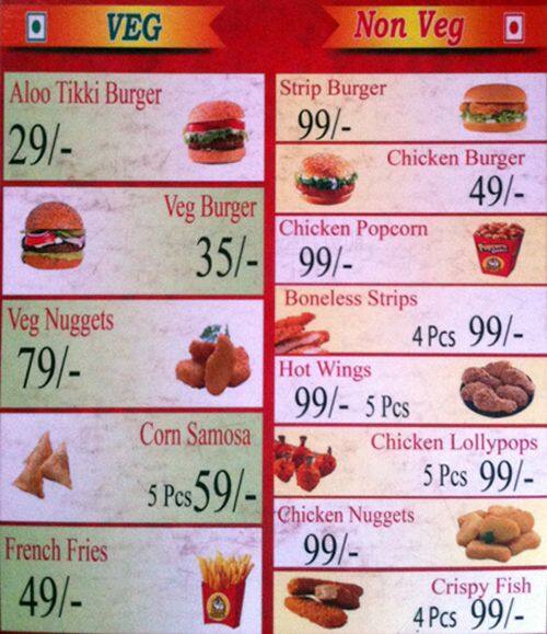 Crispy Chicken Menu, Menu for Crispy Chicken, MVP Colony, Vizag - Zomato