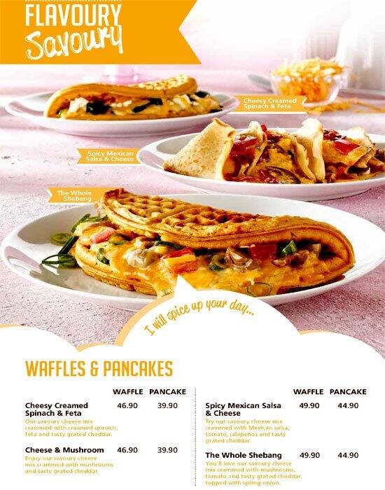 Menu au Milky Lane restaurant, Durban, Shop UO1B Suncoast Casino ...