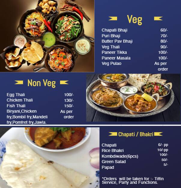 Menu of Shubhangi's Kitchen, Vasai, Mumbai