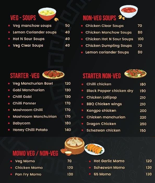Menu of Schezwan Delight, ITPL Main Road, Whitefield, Bangalore