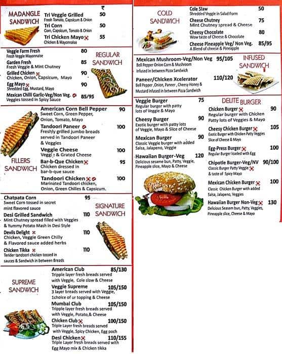 Street Cafe Menu, Menu for Street Cafe, Kasba, Kolkata - Zomato