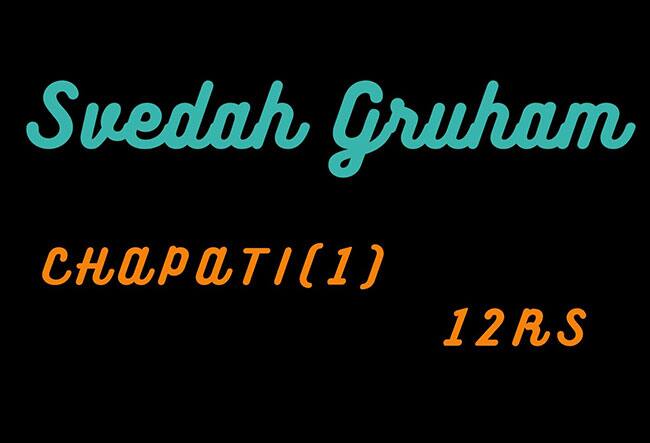 Menu of Svadah Gruham, Marve, Mumbai