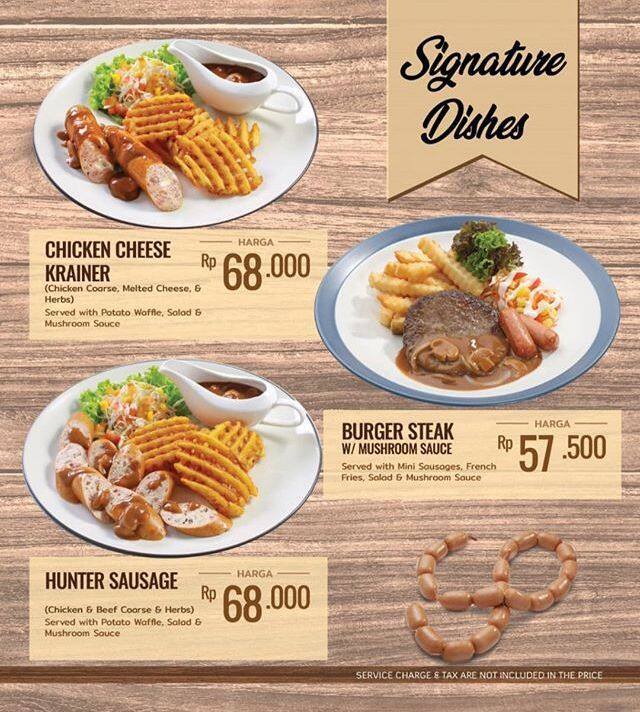 Menu at Cimory Riverside restaurant, Bogor, 76