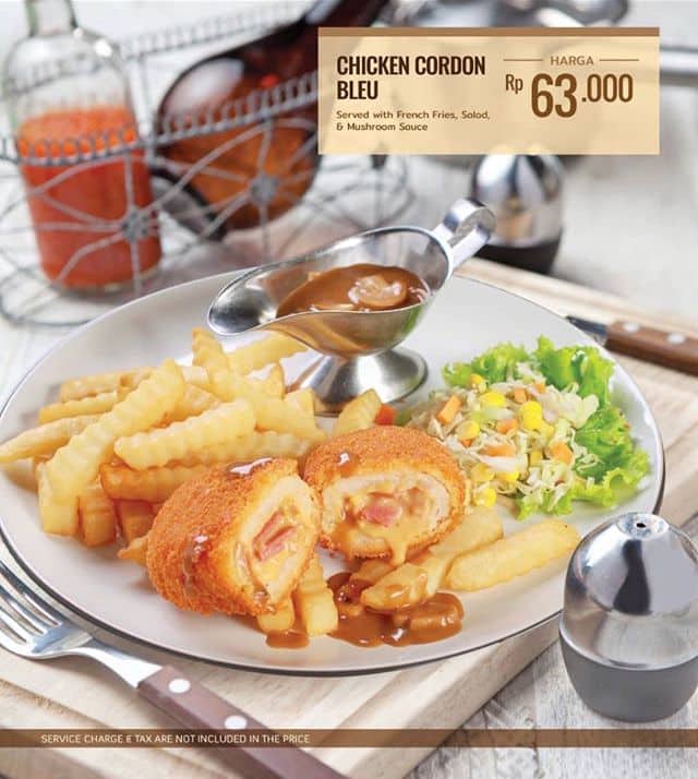 Menu at Cimory Riverside restaurant, Bogor, 76