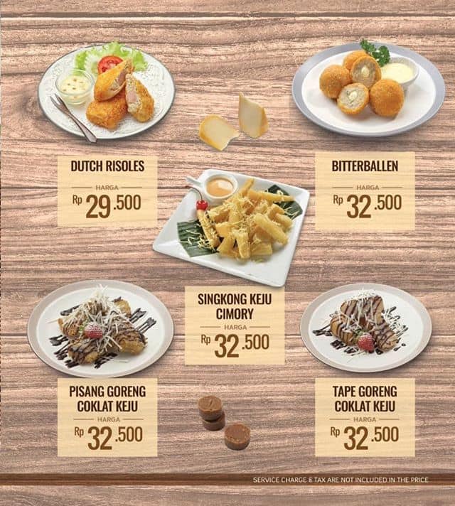Menu at Cimory Riverside restaurant, Bogor, 76
