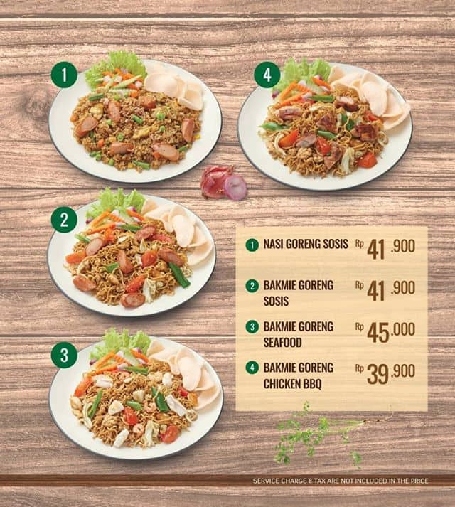 Menu at Cimory Riverside restaurant, Bogor, 76