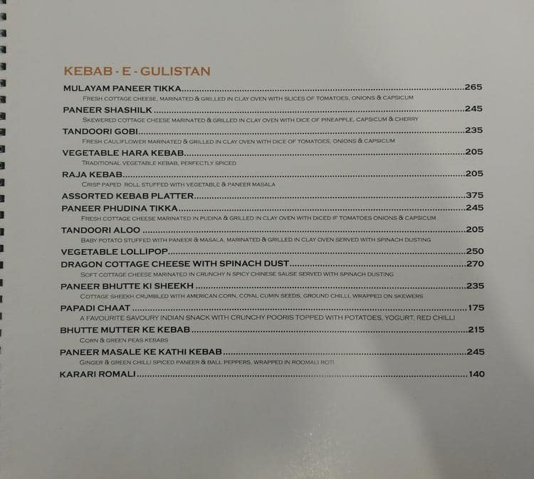 Menu at Bawarchi Restaurant Ahmedabad, Ahmedabad, 2HP8+WGM Bawarchi ...