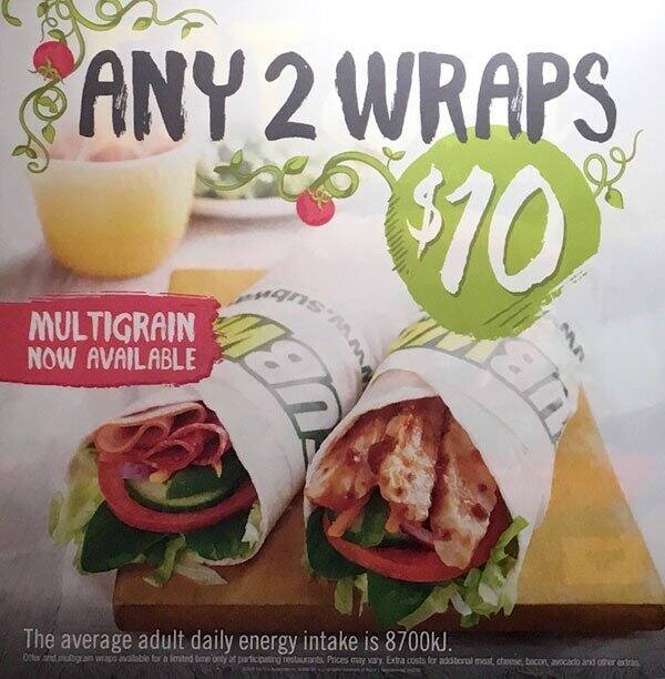 Subway Menu, Menu for Subway, North Strathfield, Sydney - Urbanspoon/Zomato