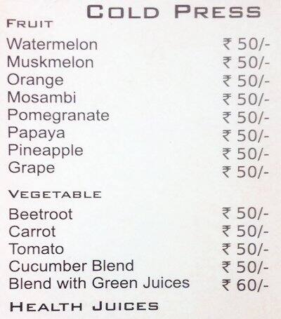 Garden Fresh Menu, Menu for Garden Fresh, BTM, Bangalore - Zomato