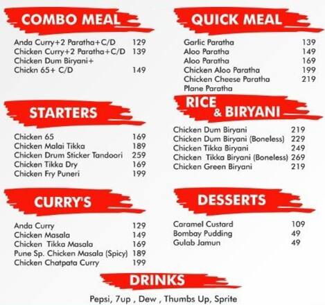 Menu of Biryani By Ammijaan, Kondhwa, Pune