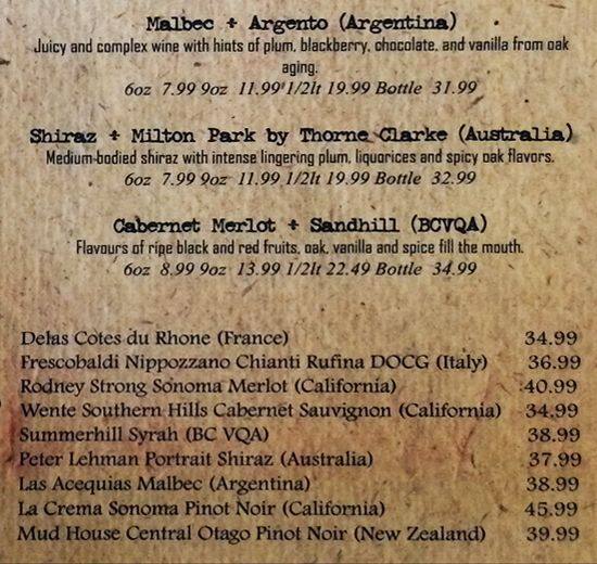 Menu at Sharkey's Seafood Bar & Grille, Delta