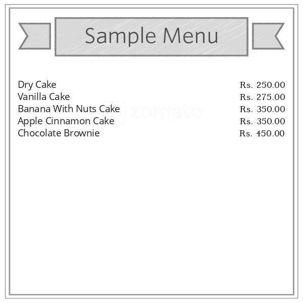 Menu of Homie, Karampura, New Delhi