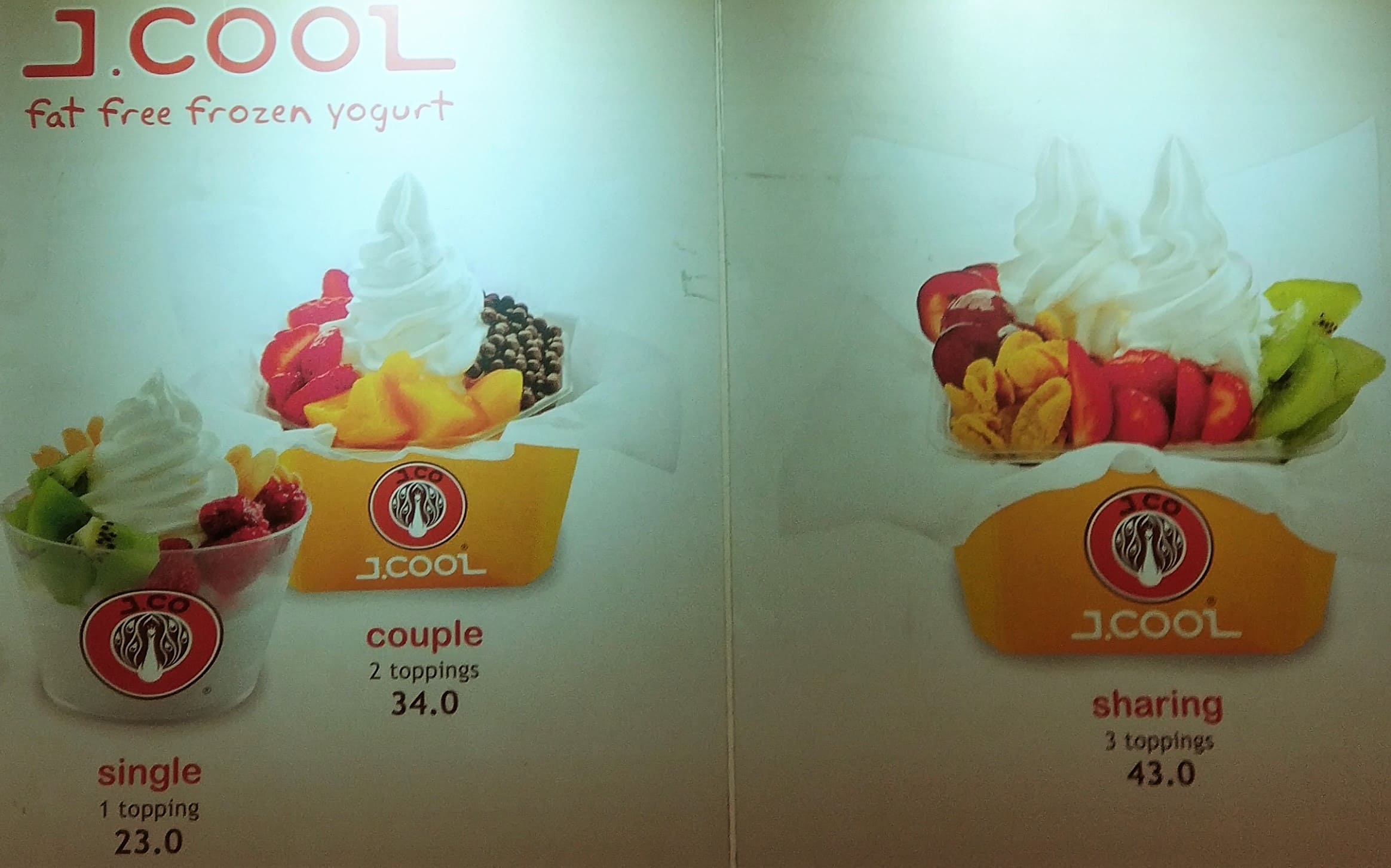 Menu at JCO Donuts & Coffee pub & bar, Jakarta, JVJV+6P8