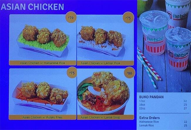 Paotsin Menu, Menu for Paotsin, Highway Hills, Mandaluyong City ...