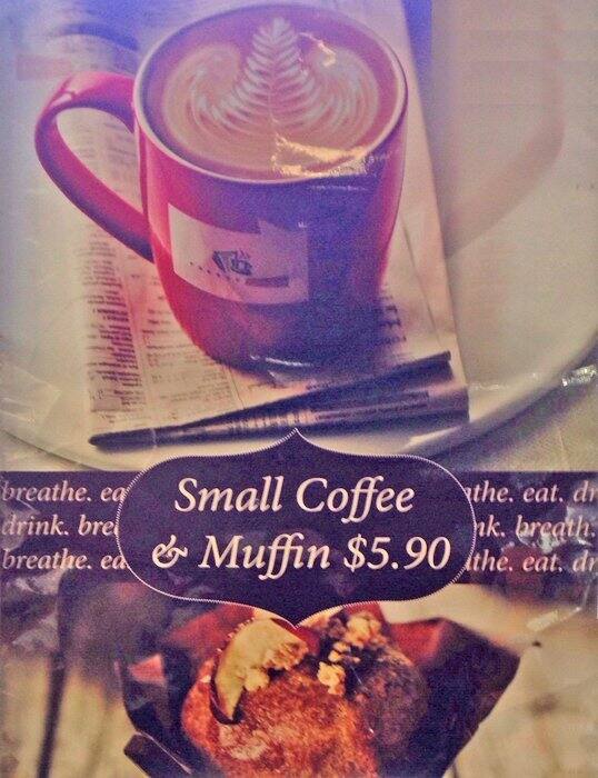 Menu at Presse Cafe, Macquarie Park, 16 University Ave