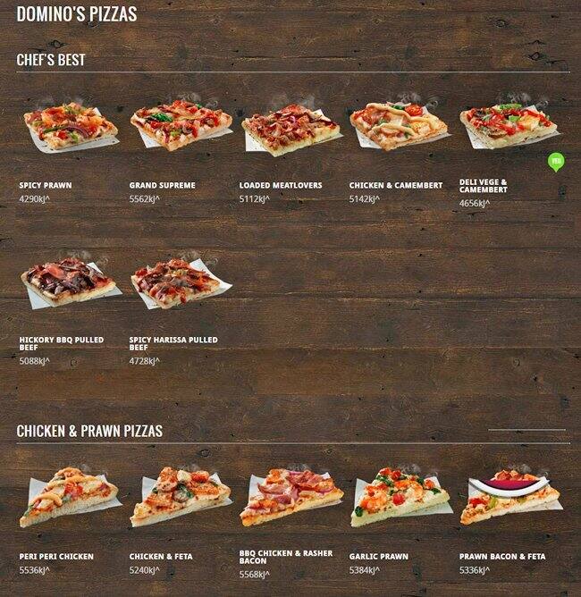 Domino's Menu, Menu for Domino's, Rouse Hill, Sydney - Urbanspoon/Zomato