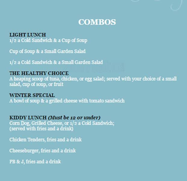 Menu at Forest Cafe & Bakery, Conroe