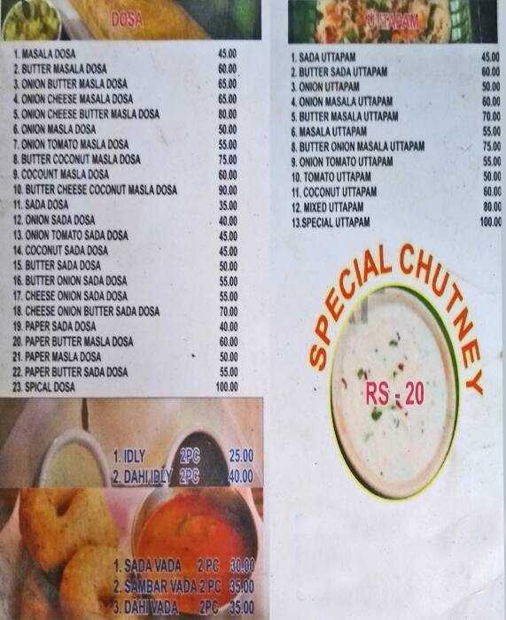 Menu at ONE MINUTE SNACKS, Kolkata, Garia Main Road ( Near Hindustan ...