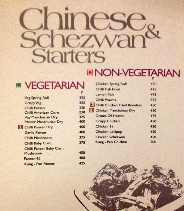 Menu at Ashoka Restaurant, Nagpur, 60 Residency Road Near Hotel LB ...