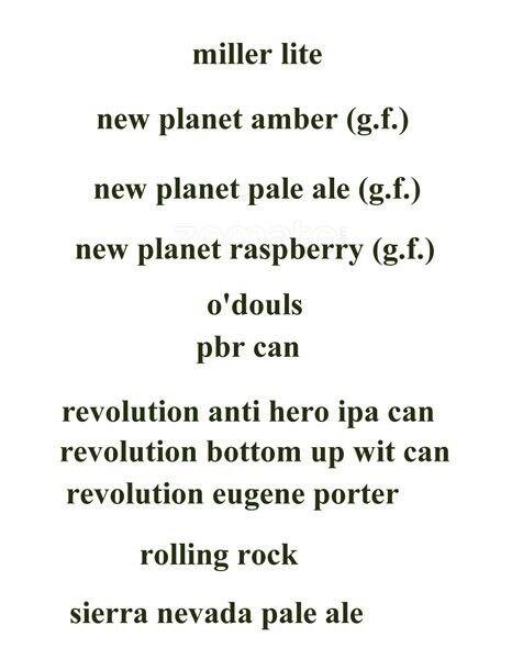 Menu at The Detroiter pub & bar, Lakewood
