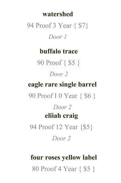 Menu at The Detroiter pub & bar, Lakewood