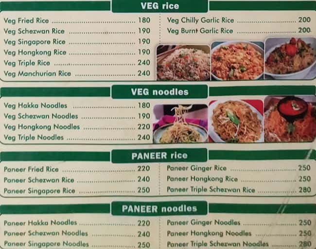 Menu at Hotel Malvan Kinara, Mumbai, Zilani Manzil