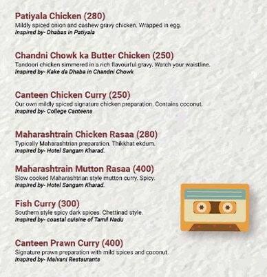 Menu at The Canteen By Elephant & Co, Pune