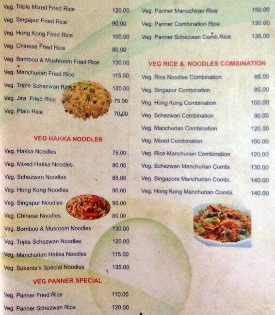 Sukanta's Menu, Menu for Sukanta's, Kandivali West, Mumbai - Zomato