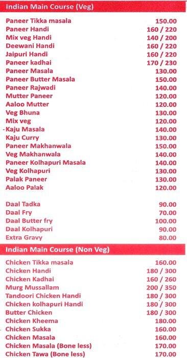 Menu at Chillax Multi Cuisine, Pimpri-Chinchwad, JQ2R+2JV