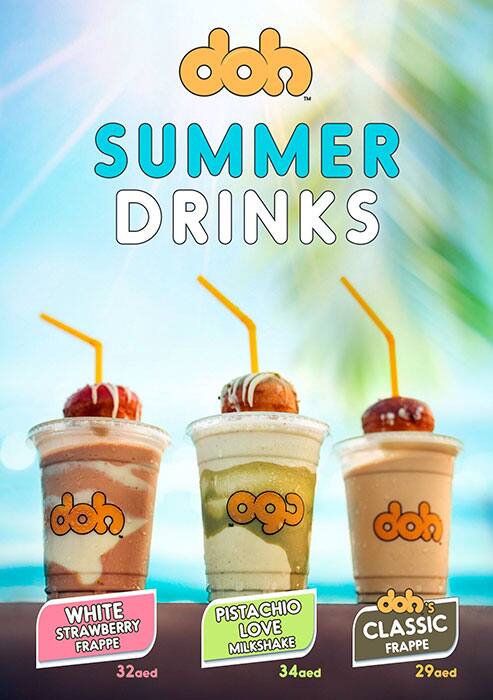 DOH - Dohnuts & Coffee Menu, Menu for DOH - Dohnuts & Coffee, Al Barsha ...