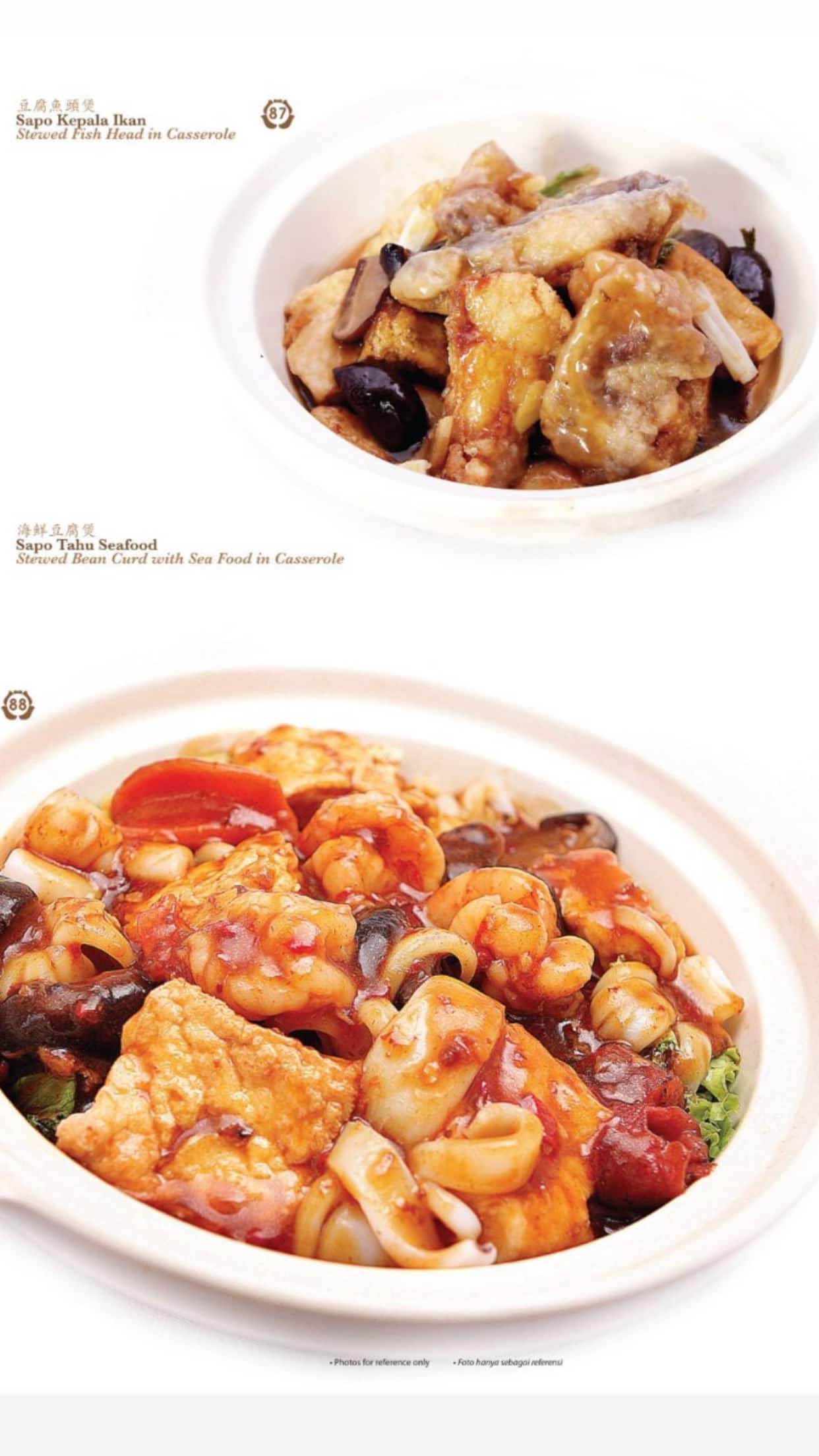 Menu at Nelayan Seafood Restaurant, Jakarta, Jl. Karang Bolong Raya No.8