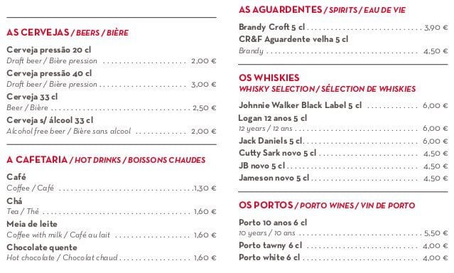 Menu at Restaurante - Hotel ibis Lisboa Liberdade, Lisbon