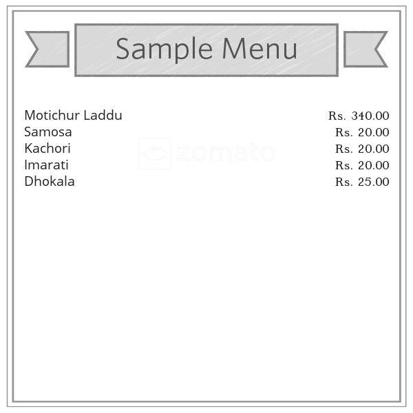 Kaka Halwai Menu, Menu for Kaka Halwai, Pimple Nilakh, Pune - Zomato