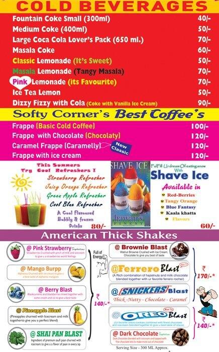 Softy Corner, Sector 17, Chandigarh - Zomato