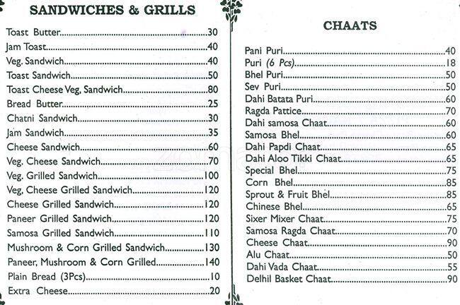 Satkar Veg Restaurant Menu, Menu for Satkar Veg Restaurant, Marine ...