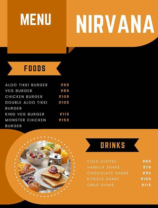 Menu of Nirvana, Hinjawadi, Pune