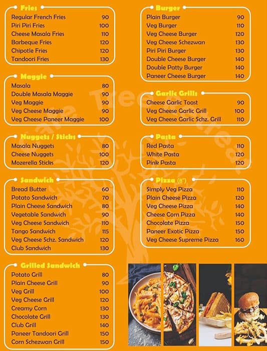 Menu of Cafe Tree Retreat, Nigdi, Pune