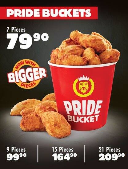 Menu at Hungry Lion Van Der Walt Street restaurant, Pretoria, 300 Church St