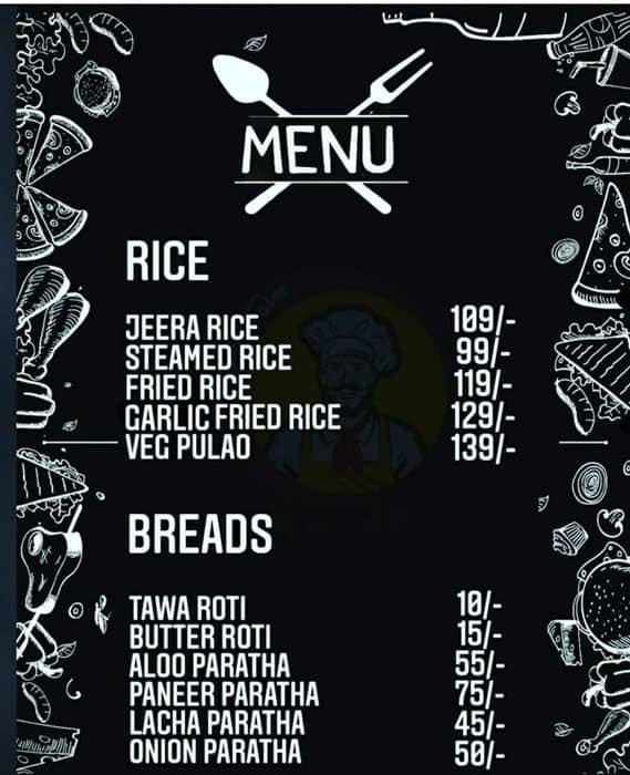 Menu at THE FOOD FARM(TFF), Ajmer