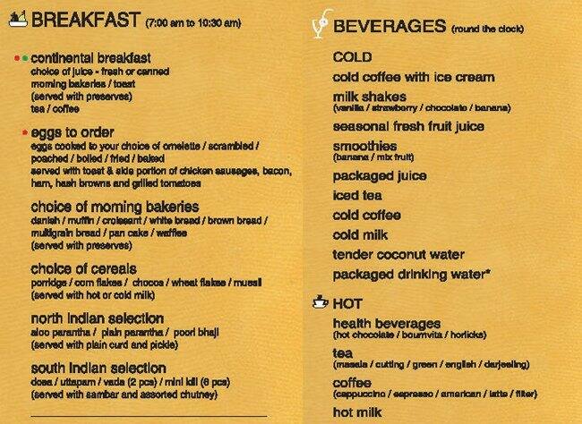 Tea Pot - Mayfair Lagoon Menu, Menu for Tea Pot - Mayfair Lagoon ...