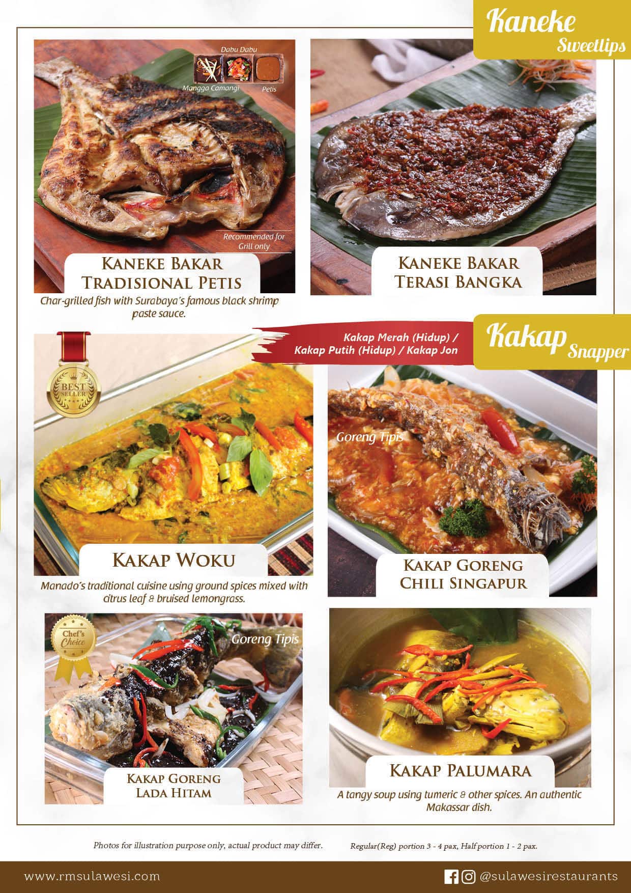 Menu at Sulawesi, Jakarta, Menara BTPN