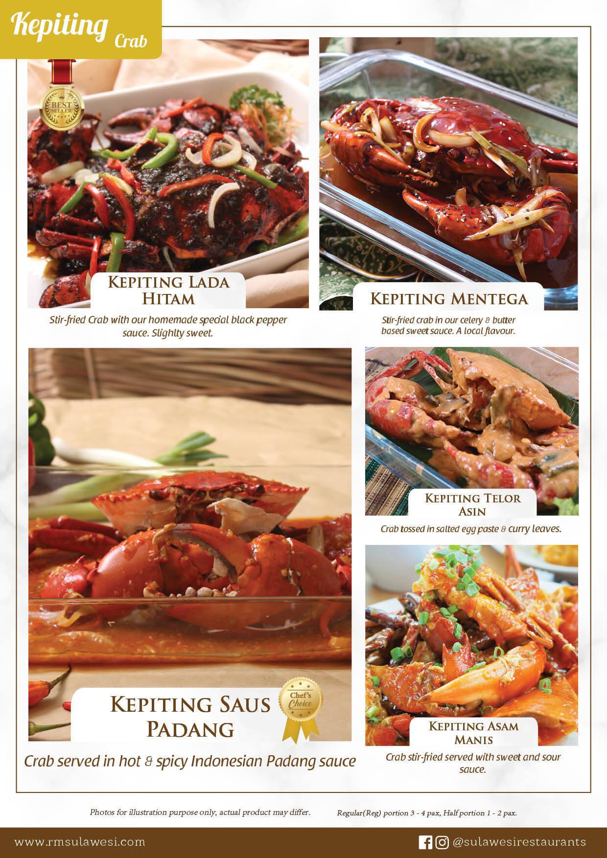 Menu at Sulawesi, Jakarta, Menara BTPN