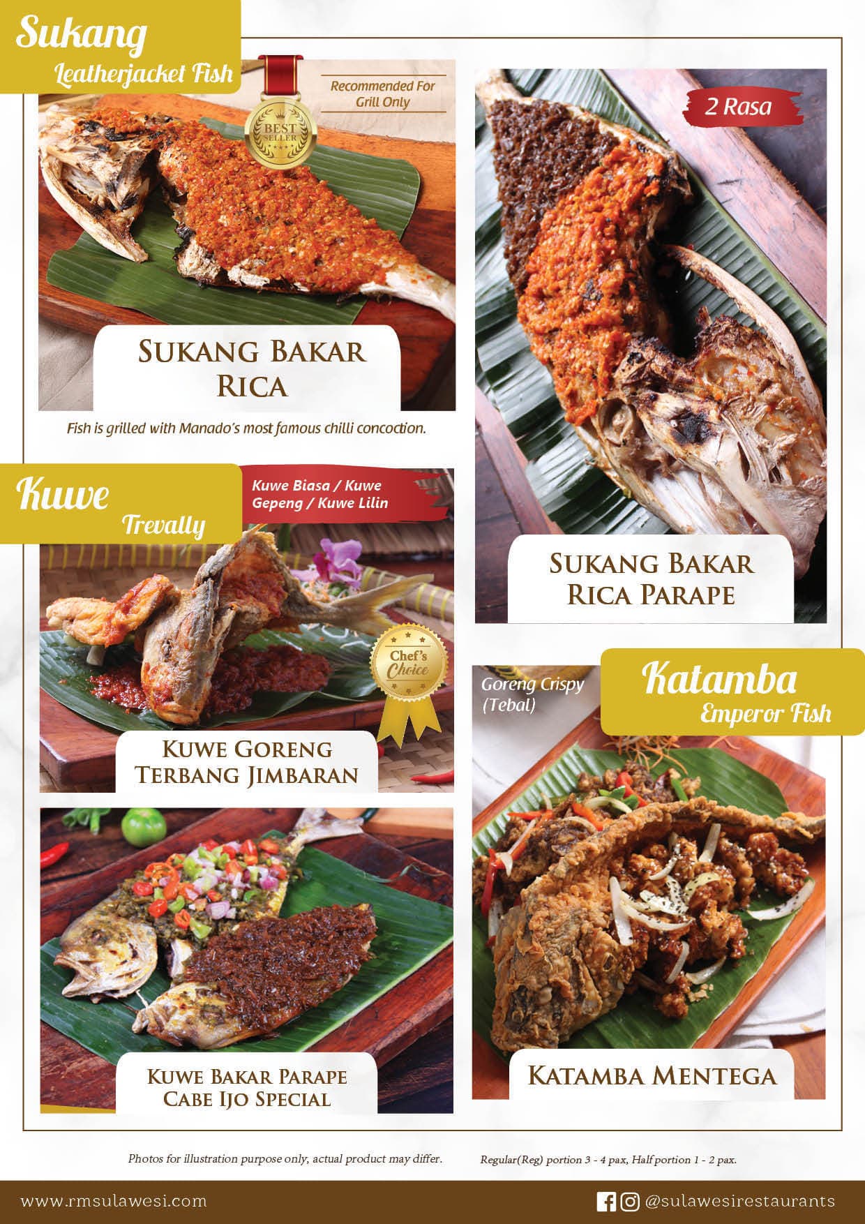 Menu at Sulawesi, Jakarta, Menara BTPN