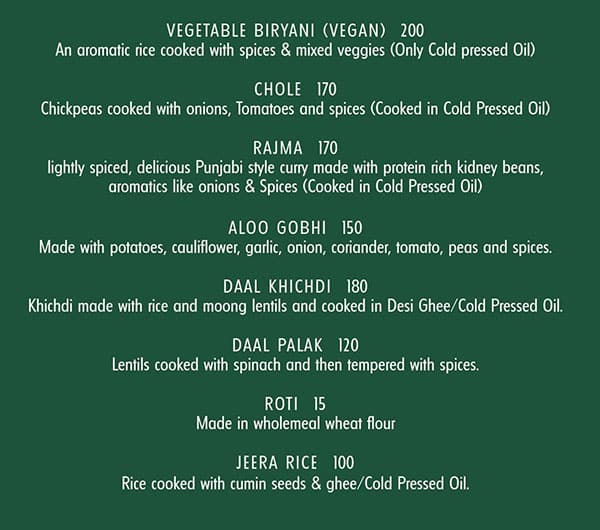 Menu of Hithahar, Panch Pakhadi, Thane West, Thane